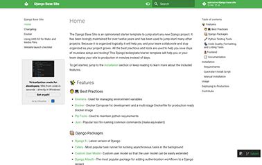 Free Django Templates Themes HTMLrev