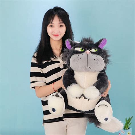 Мягкая игрушка Кот Люцифер из мультфильма Золушка, 30 см - купить с ...