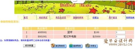 基于网络超市商品销售管理系统的设计与实现 javaweb 计算机