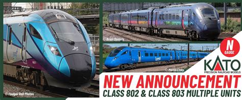 🚅 Kato Announce New Class 802 And 803 Multiple Units Rails