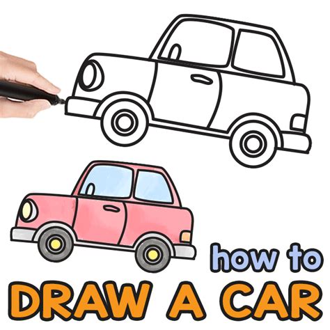 Fine Beautiful Info About How To Draw A Cars Step By Dancelocation