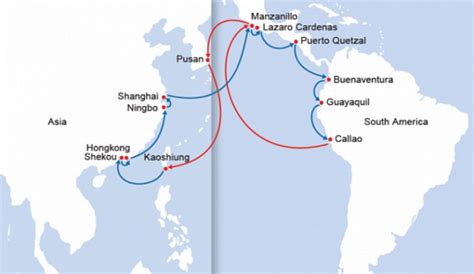 PIL Enhances Asia To Mexico WCSA WCCA Services VesselFinder