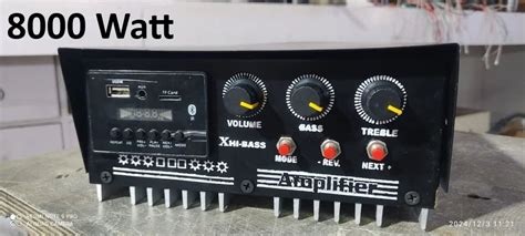 8000 Watt Audio Power Amplifier At ₹ 7000 Audio Power Amplifier In