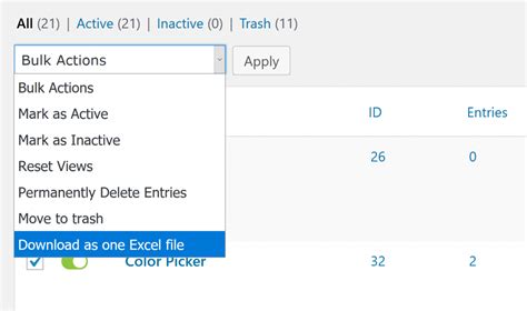 Download Gravity Forms Entries In Excel Tutorial Gravitywp