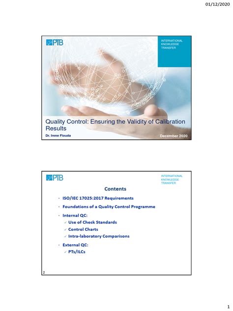 2020 Validity Results Pdf Calibration Accuracy And Precision