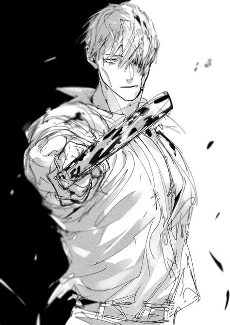 Nanami Kento Jujutsu Kaisen Drawn By Enjiny Danbooru