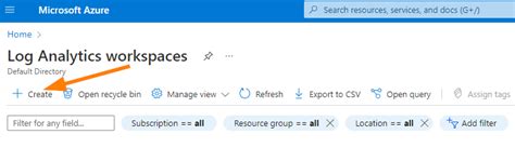 Deploy A Log Analytics Workspace AzureTracks