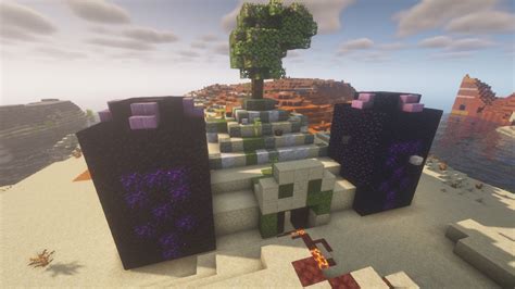Herobrines Shrine Minecraft Map