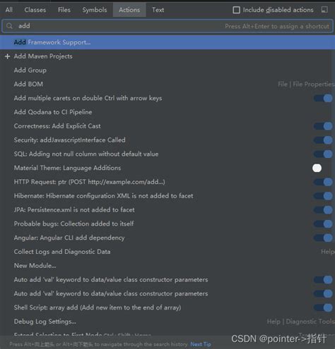 Idea 没有 Add Framework Support（添加框架支持）选项add Framework Support没有这个选项 Csdn博客