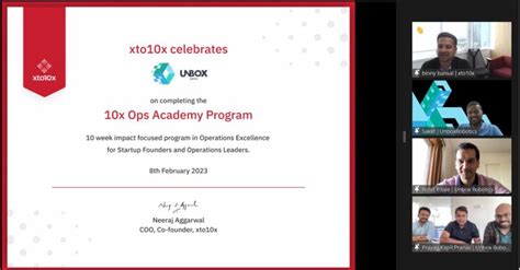 rohit pitale on linkedin unbox robotics just graduated from the 1st