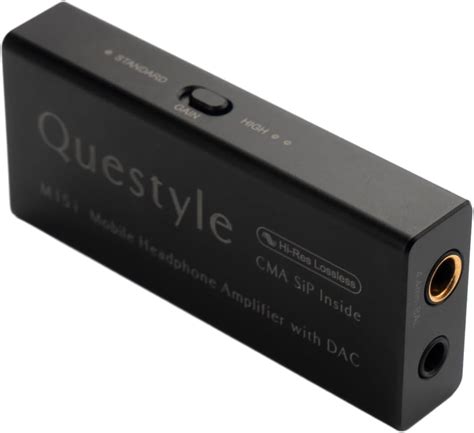 Amazon Questyle M15i ヘッドホンアンプ Mfi認証 ポータブルusb Dacアンプ 44mmと35mm