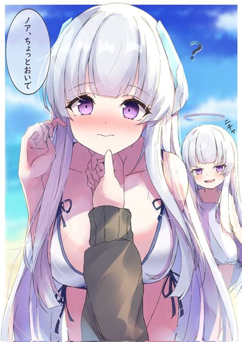 Noa Blue Archive Drawn By Karappo Poket12 Danbooru