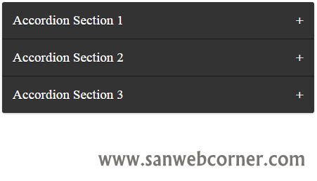 Best Accordion Menu Using Css And Jquery