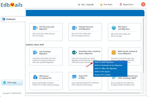 IMAP To IMAP Migration EdbMails