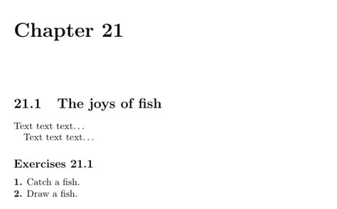 How To Print Questions And Exercises In Place With Xsim Tex Latex