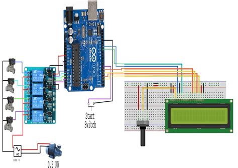 Automatic Garden Watering System By Arduino Lcd Buttons Eeprom