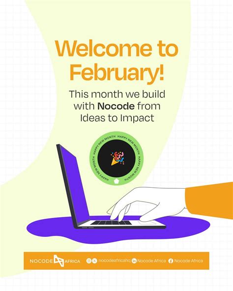 Nocodeafrica Happynewmonth Buildwithnocode Ideastoimpact Nocode