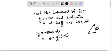 Solved15 18 A Find The Differential Dy And B Evaluate Dy For The