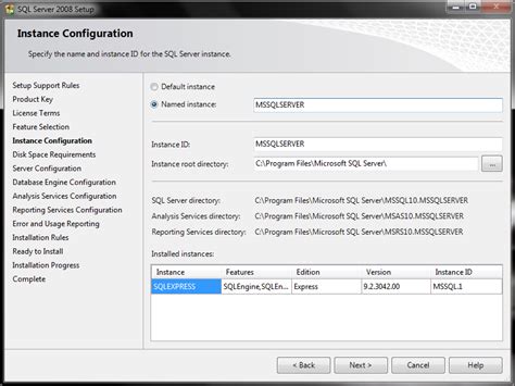 Programming Installasi Sql Server