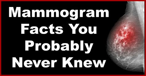 4 Shocking Mammogram Facts You Dont Know But Should