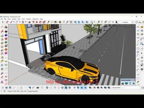 T O Ho T C Nh V Xu T Video Trong Sketchup Youtube