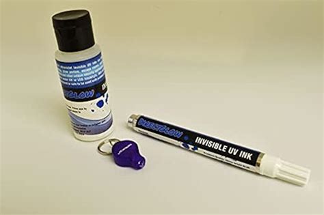 Directglow General Purpose Invisible Blue Blacklight Reactive Ink With