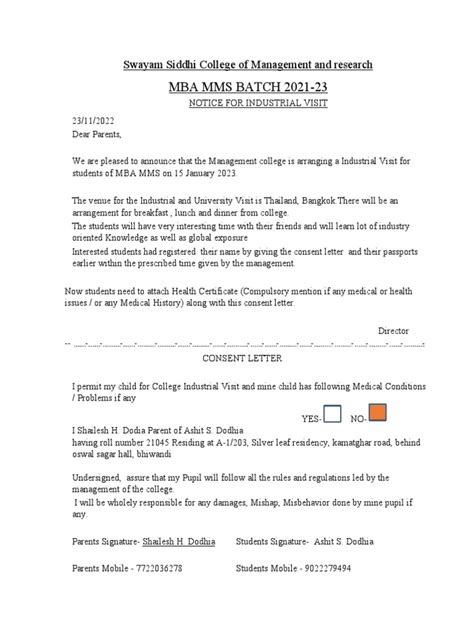 Iv Consent Letter Pdf
