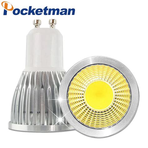 Aliexpress Com Buy Gu Led Dimmable E E Mr Led Cob Spotlight Bulb W W W Lamp From