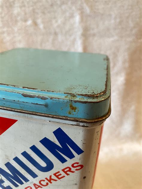 Vintage Nabisco Cracker Tin Etsy