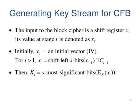 Ppt Block Cipher Modes Of Operation And Stream Ciphers Powerpoint