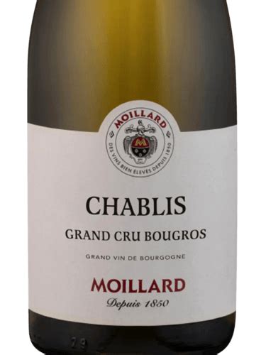 Moillard Chablis Grand Cru Bougros Vivino Danmark