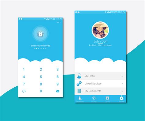 Ui App Design Login Page Design On Behance