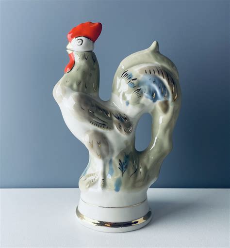 Штоф "Петух". Фарфор, роспись. Городницкий ф. з-д. СССР, 1970-е. купить ...