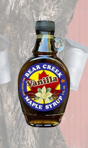 Vanilla Maple Syrup Bee Creek