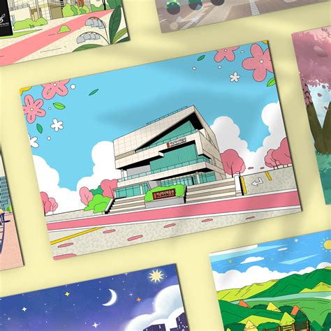 하남시 도시 브랜드 일러스트레이션 By Sunnut 포트폴리오 노트폴리오