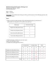 InheritanceLabPart1 Docx BSC2010L Integrated Principles Of Biology I