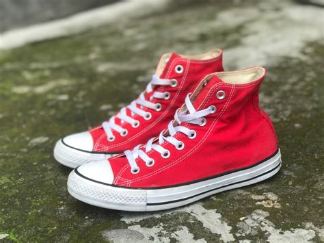 Converse Chuck Taylor All Star Red The Staple Mens Fashion Footwear