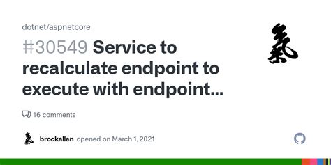 Service To Recalculate Endpoint To Execute With Endpoint Routing