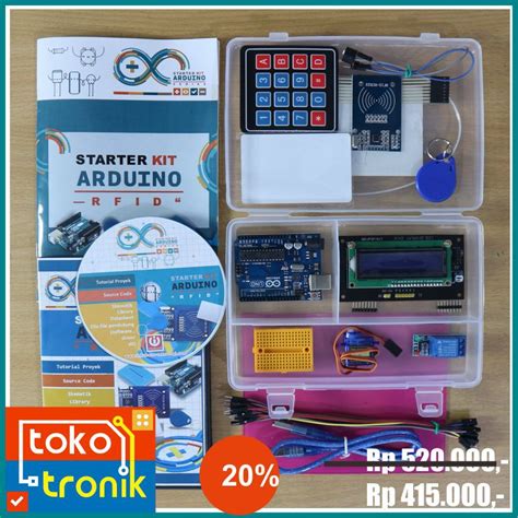 Jual Starter Kit Arduino Rfid Shopee Indonesia