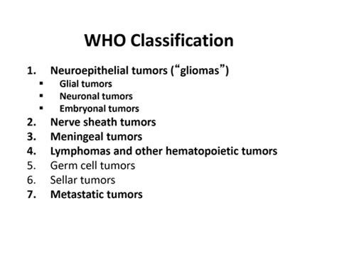 Cns Tumors Flashcards Quizlet