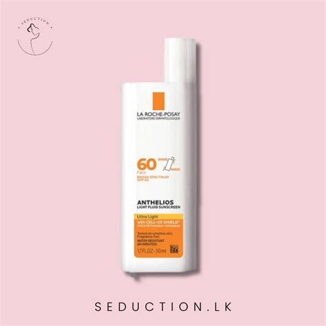 La Roche Posay Anthelios Ultra Light Fluid Facial Sunscreen Spf 60 50ml