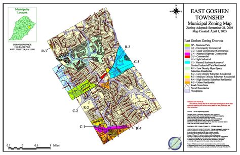 Zoning Map East Goshen Township