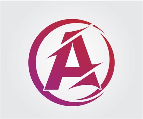 Letras Del Alfabeto Monograma Icono Logo A Vector Premium