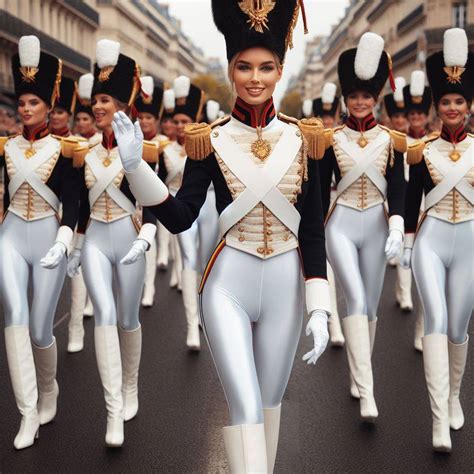 Napoleons Fem Guard Parade Through Paris By Bobbollard On Deviantart
