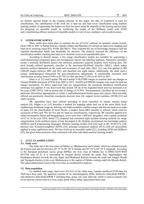 Land Useland Cover Classification Using Machine Learning Models Pdf