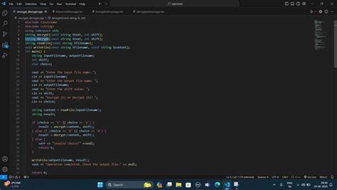 Presenting My Encryption And Decryption Project In C Manish Kumar Gupta Posted On The Topic
