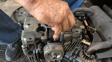 Kohler Command V-Twin Leaking Oil. Part 2 - YouTube