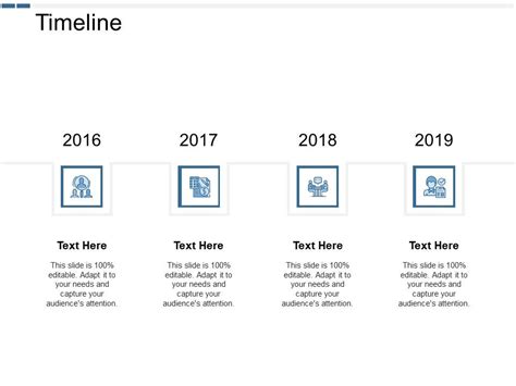 Timeline Four Years Ppt Powerpoint Presentation Layouts Rules