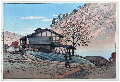 Kawarahata Kawase Hasui Ukiyo E Ukiyo E For Sale