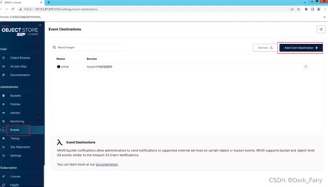 mino 配置mysql数据库监控bucket minio配置mysql csdn博客